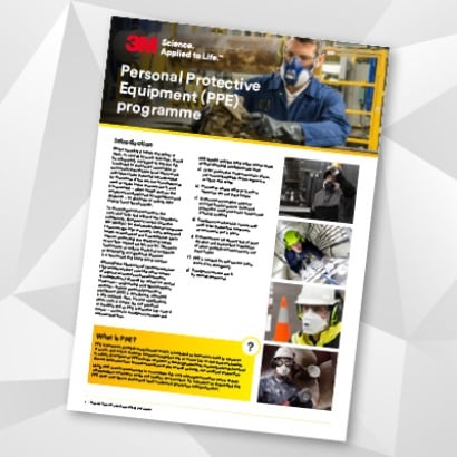 PPE Programme: Understand the key elements | 3M United Kingdom
